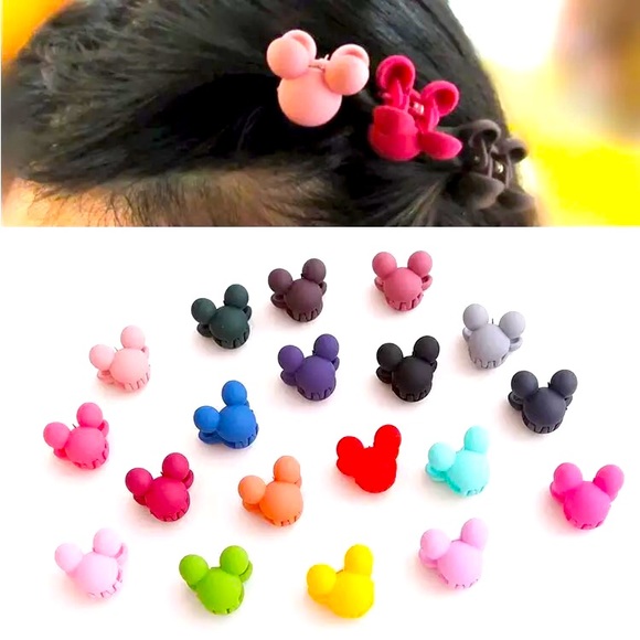 Disney | Accessories | New Set Of 5 Mickey Mouse Hair Clips | Poshmark